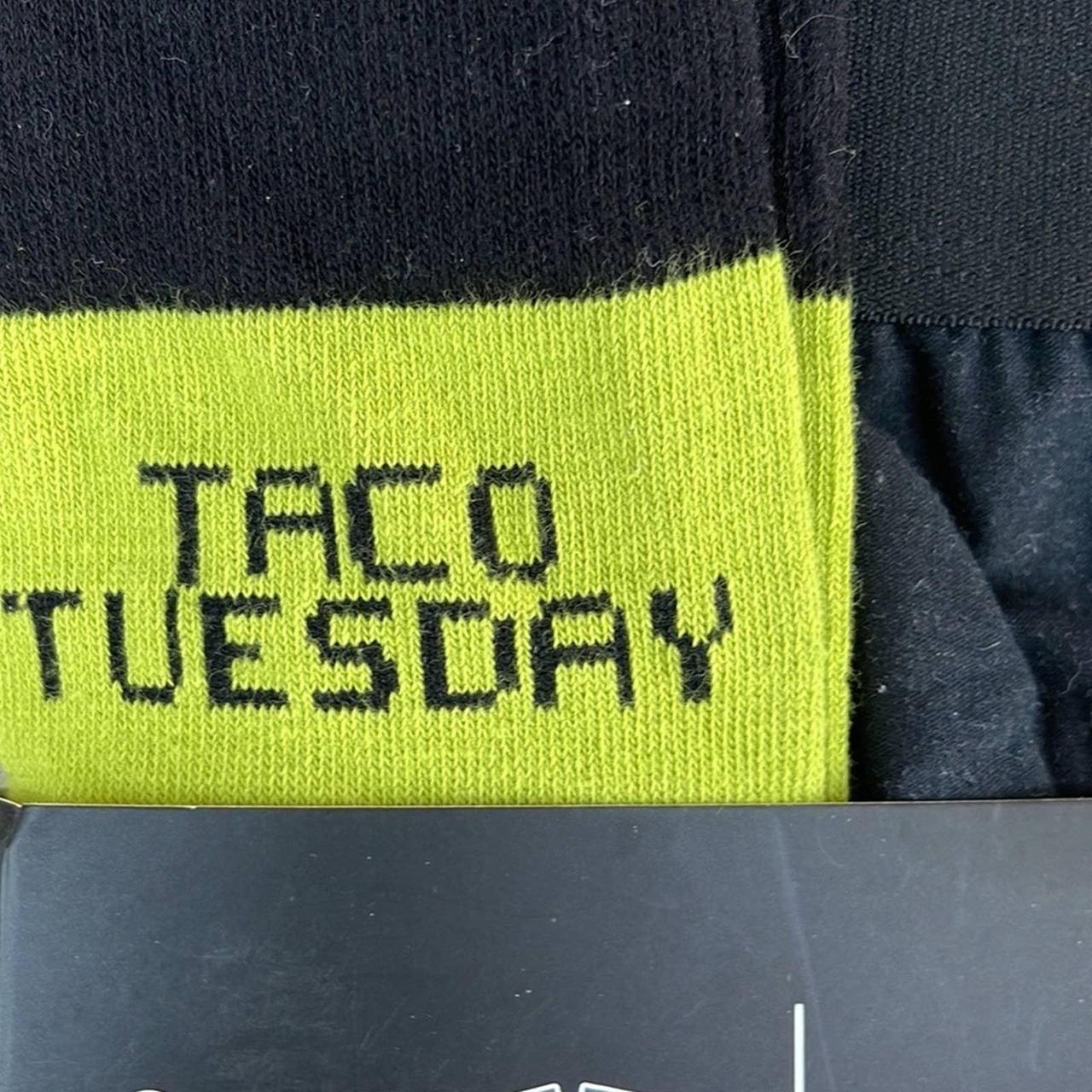Taco Tuesday boxer briefs and socks gift set size... - Depop