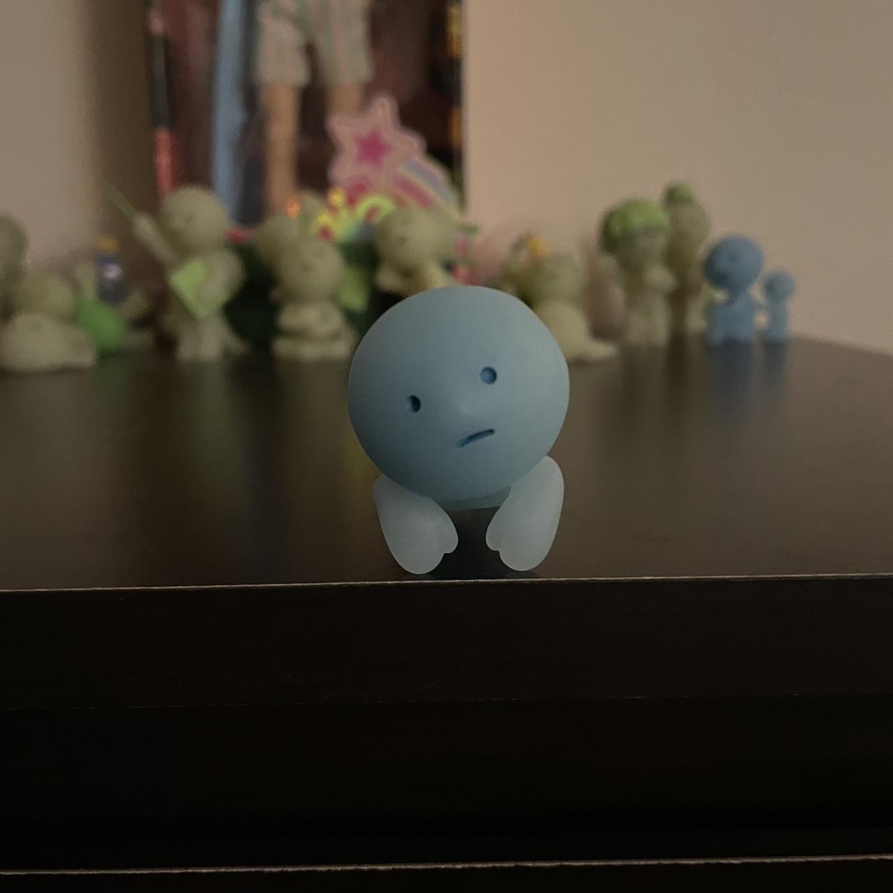 Blue toilet series smiski peek a boo #smiski - Depop