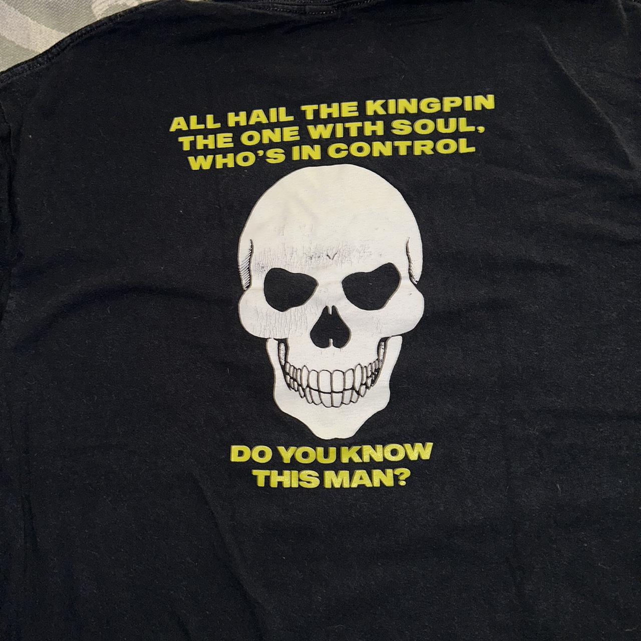 Leeway Kingpin Shirt Worn a lot, some cracking in... - Depop