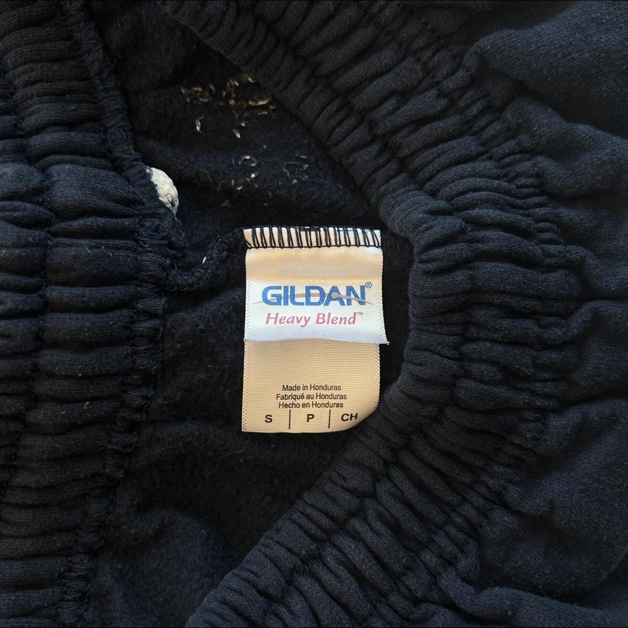 "Newport" Navy Blue Sweat Pants Brand: Gildan Size:... - Depop