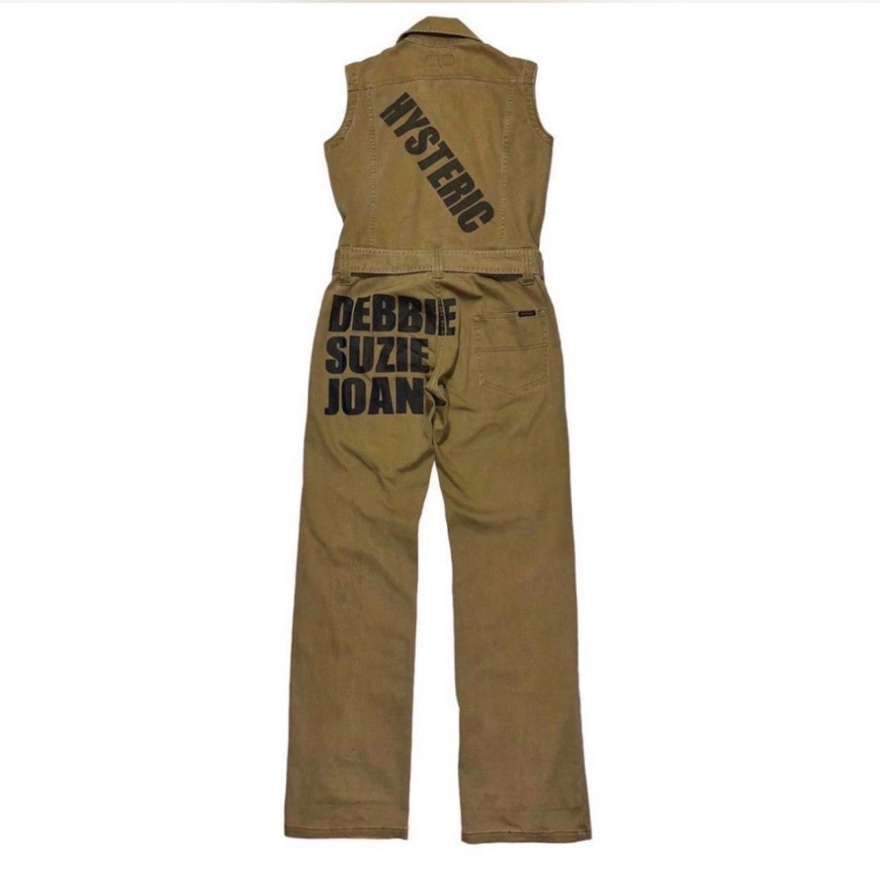Hysteric Glamour Debbie Suzie Joan overall in Khaki... | Depop