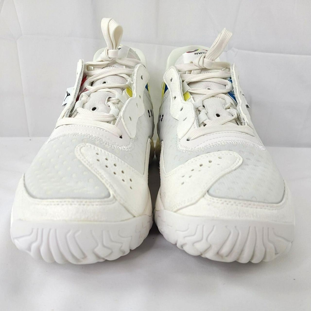 Nike Jordan Jumpman 23 Delta 2 SE White Chile Red... - Depop