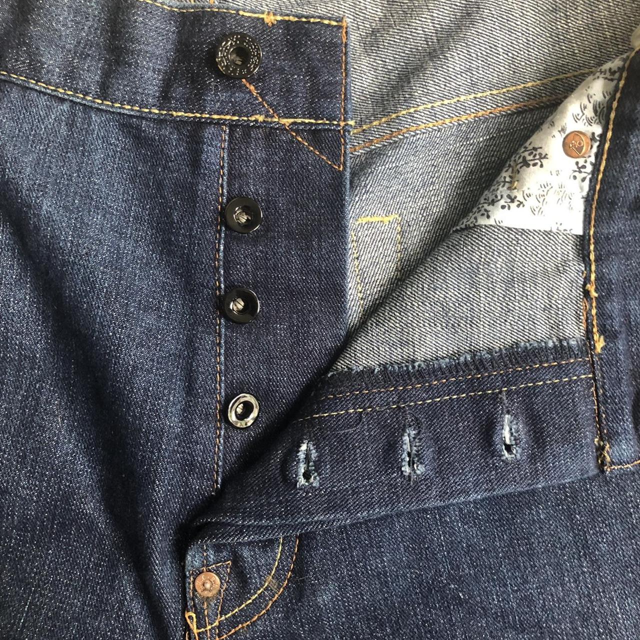 Embroidered RMC Red Monkey Company Jean Shorts by... - Depop