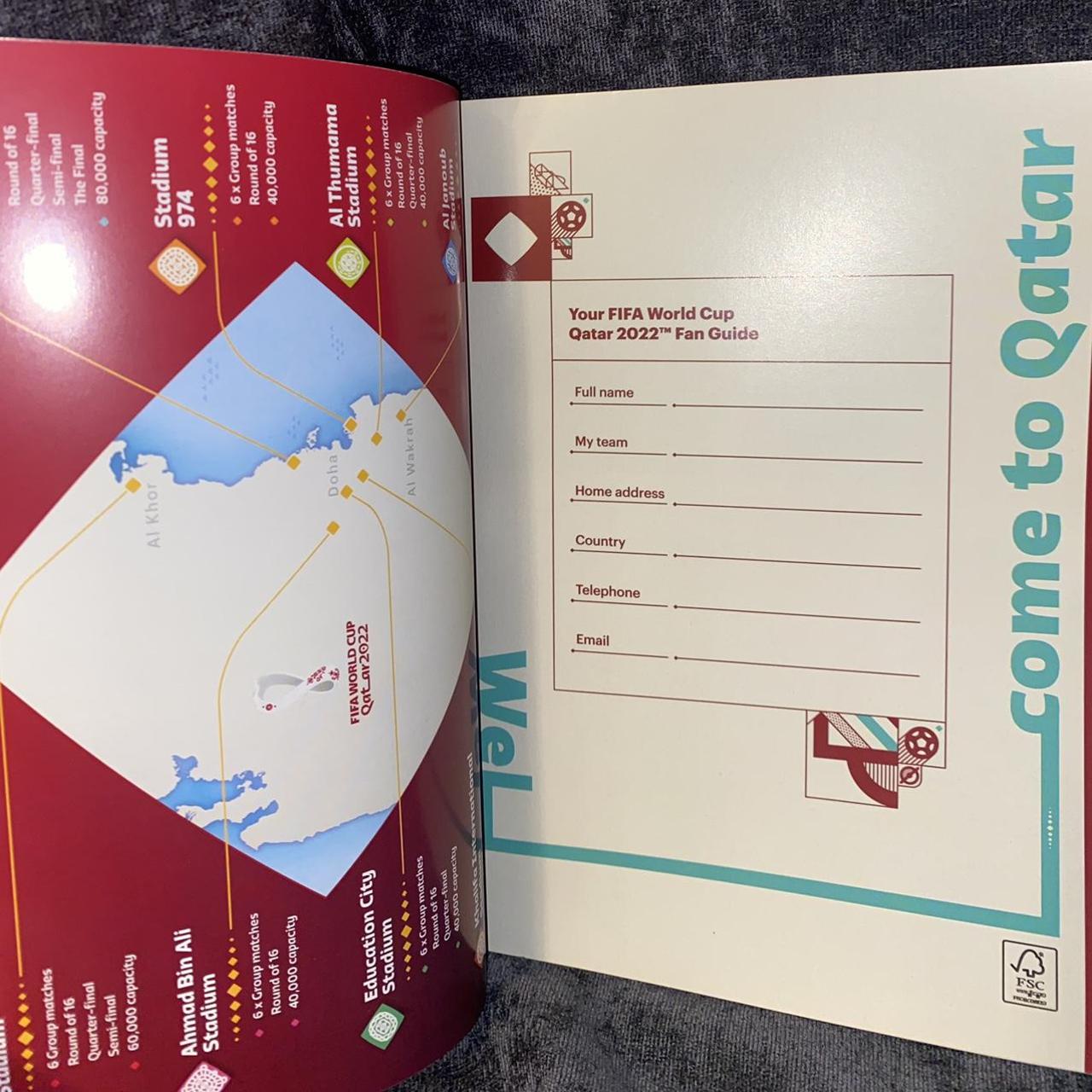 FIFA World Cup 2022 Qatar Official Fan Guide... - Depop