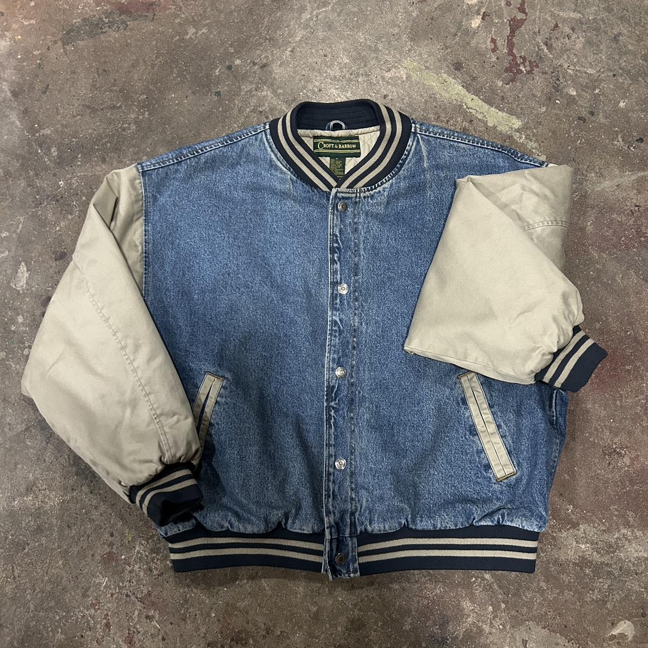 Croft and Barrow Half Jean Jacket Size - XL - Depop
