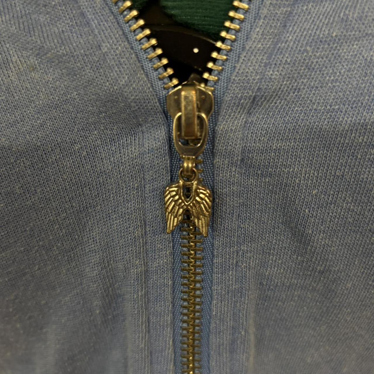 victorias secret sequin angel wings hoodie! zipper... - Depop