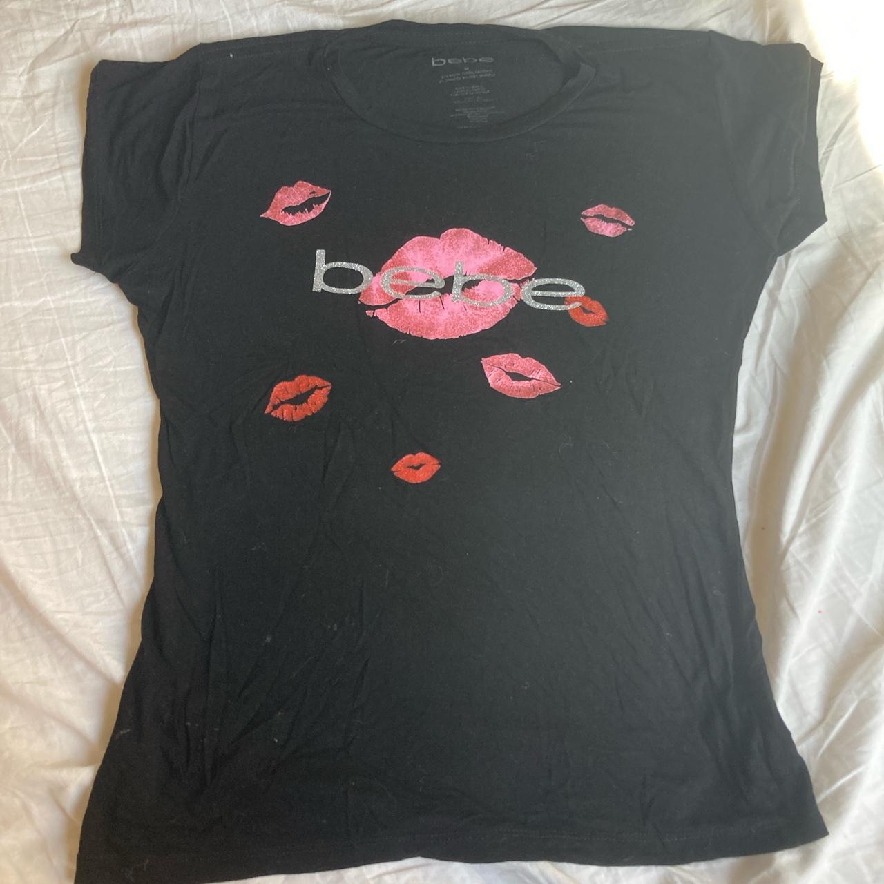 cute y2k Bebe tee size M. super soft material. #bebe... - Depop