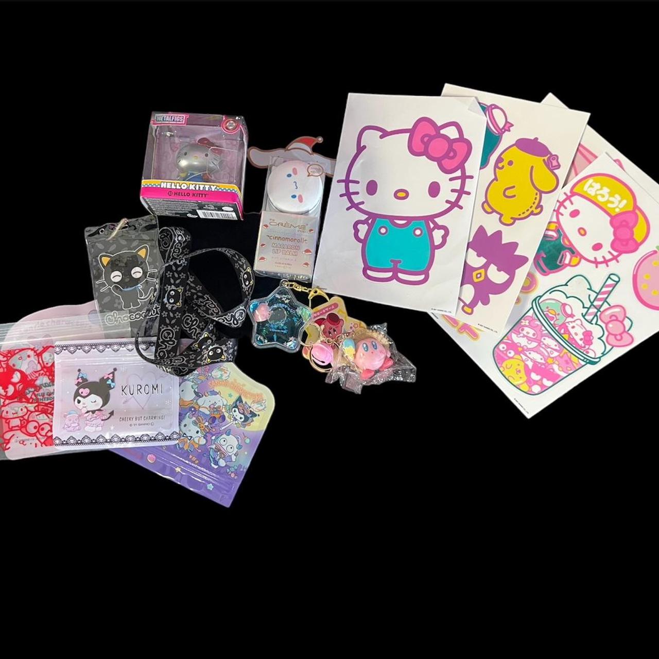 Sanrio bundle: includes sticker sheets, cute sanrio... - Depop