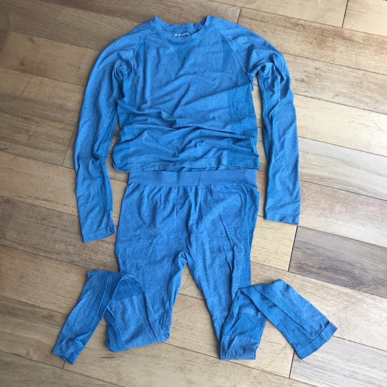 Mountain Warehouse seamless base layer top and... - Depop