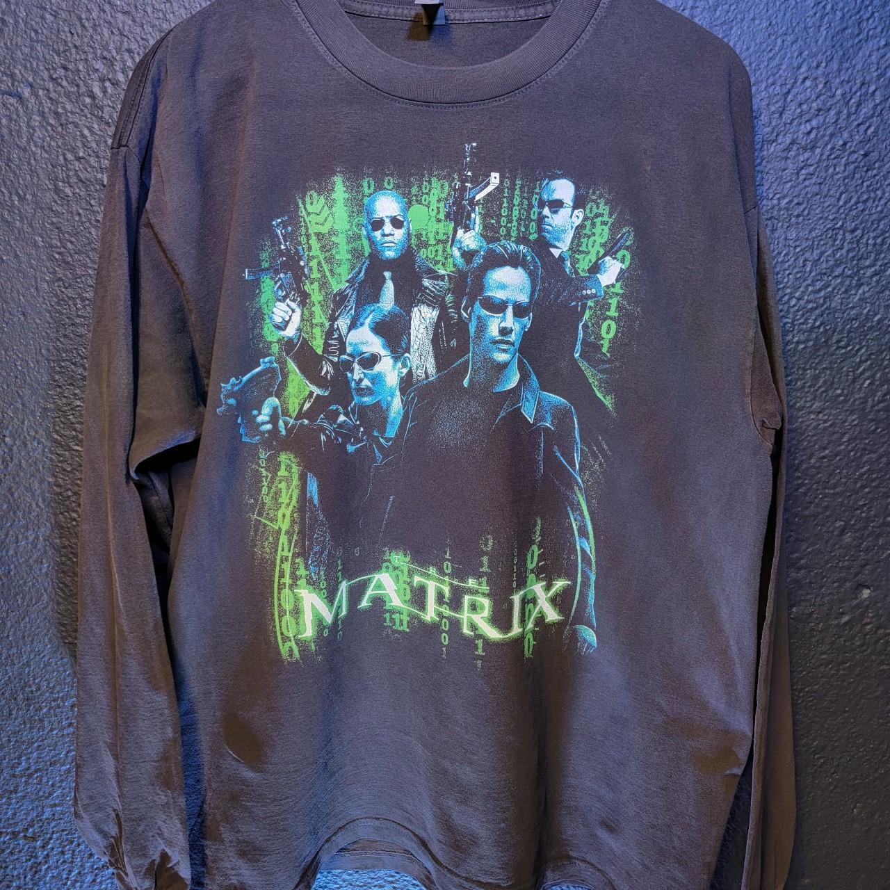 Custom MATRIX long sleeve on LA APPAREL VINTAGE... - Depop