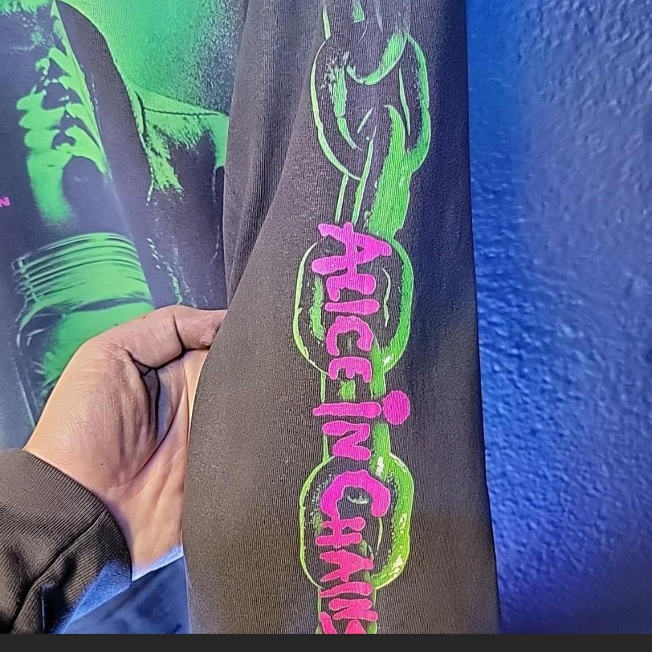 Custom AIC Alice in chains long sleeve on la apparel... - Depop