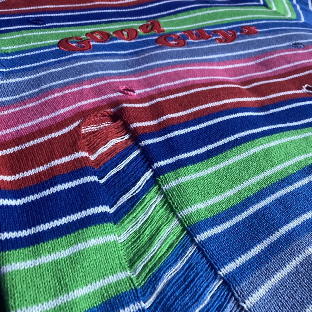 Spirit Halloween - Chucky “Good Guys” Sweater in... - Depop