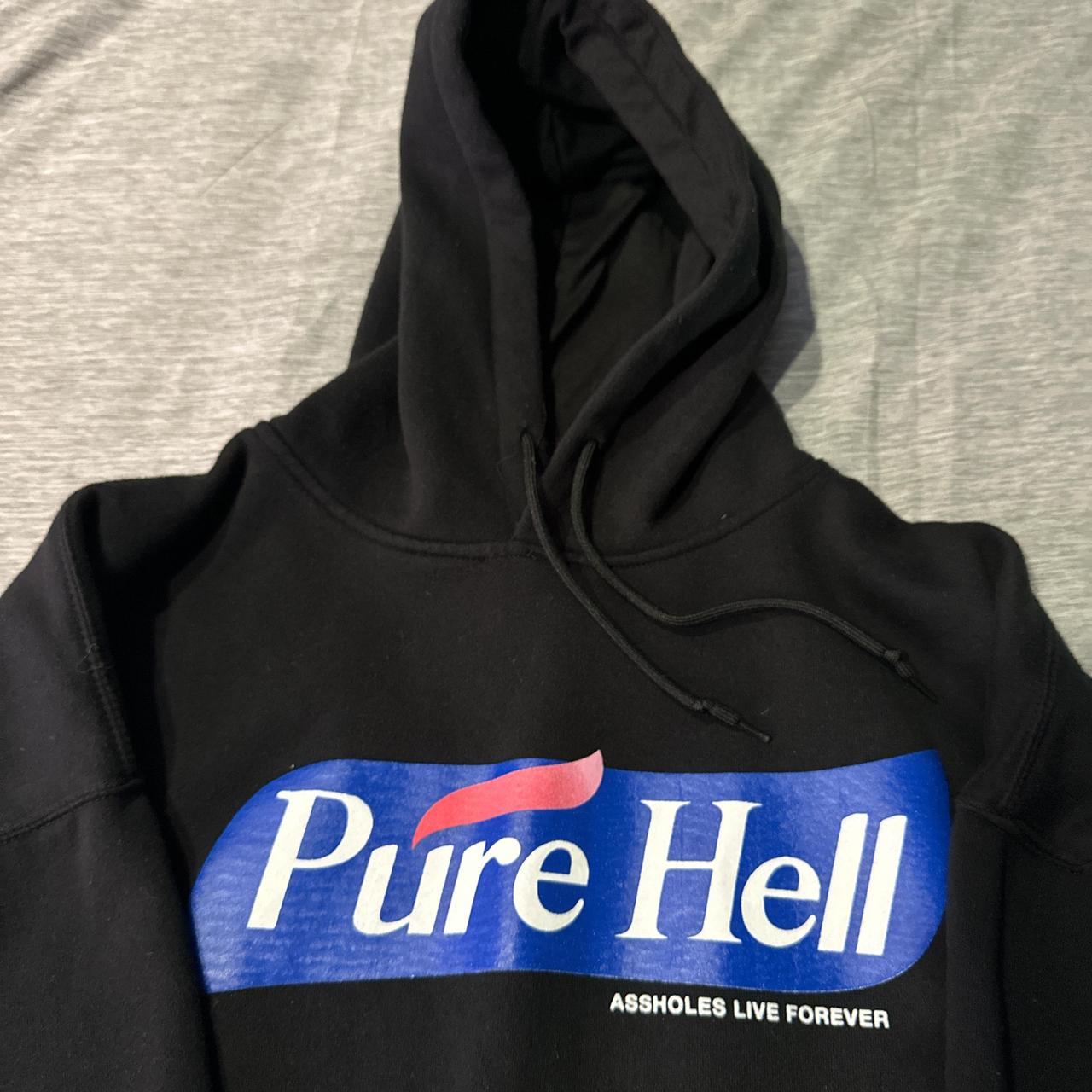 Pure hell Alf hoodie. Very comfortable good fitting... - Depop