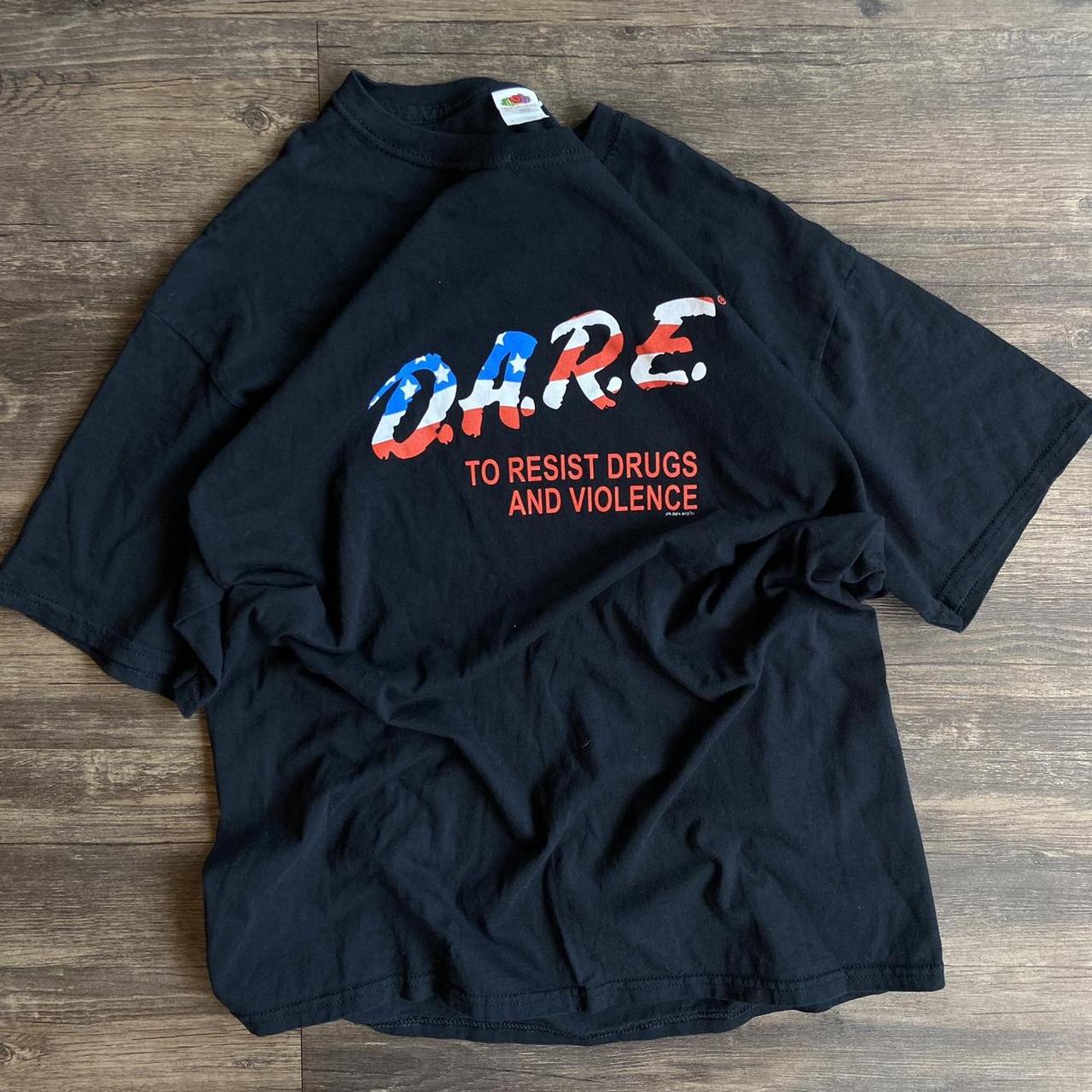 Y2K D.A.R.E. Campaign tee 📦FREE SHIPPING on... - Depop