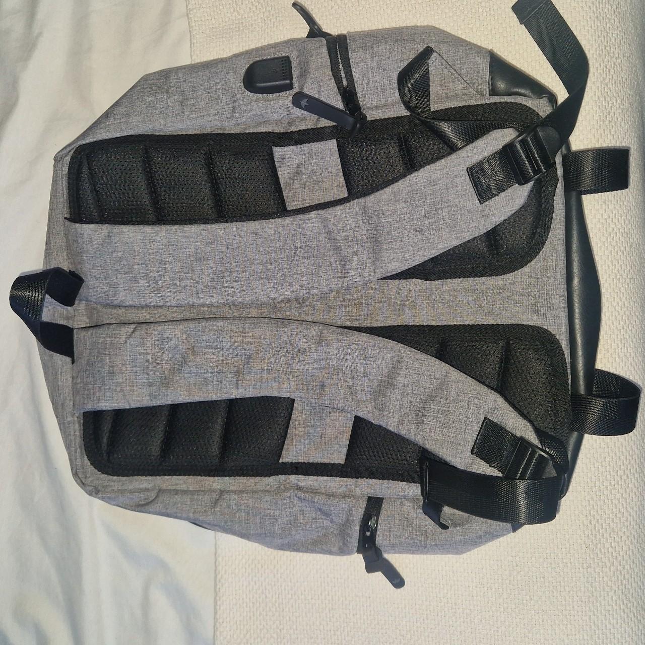 Grey Fire Trap chargeable rucksack New without... - Depop