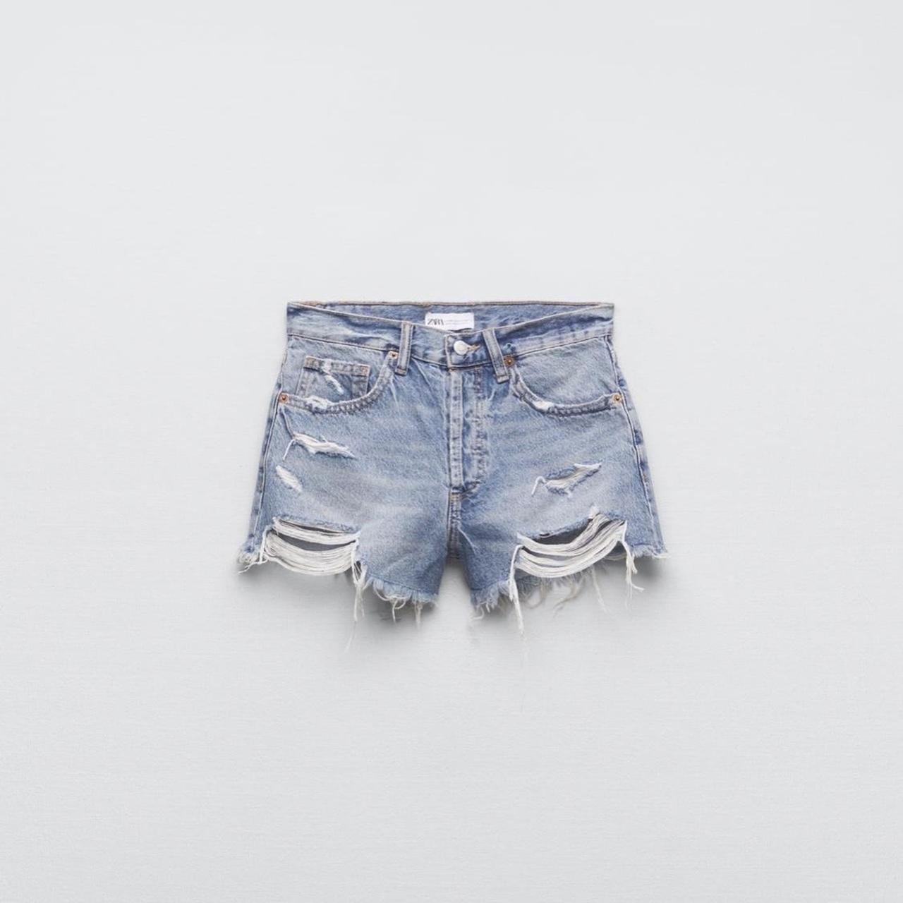 brand new zara denim shorts x Brand new and never... - Depop
