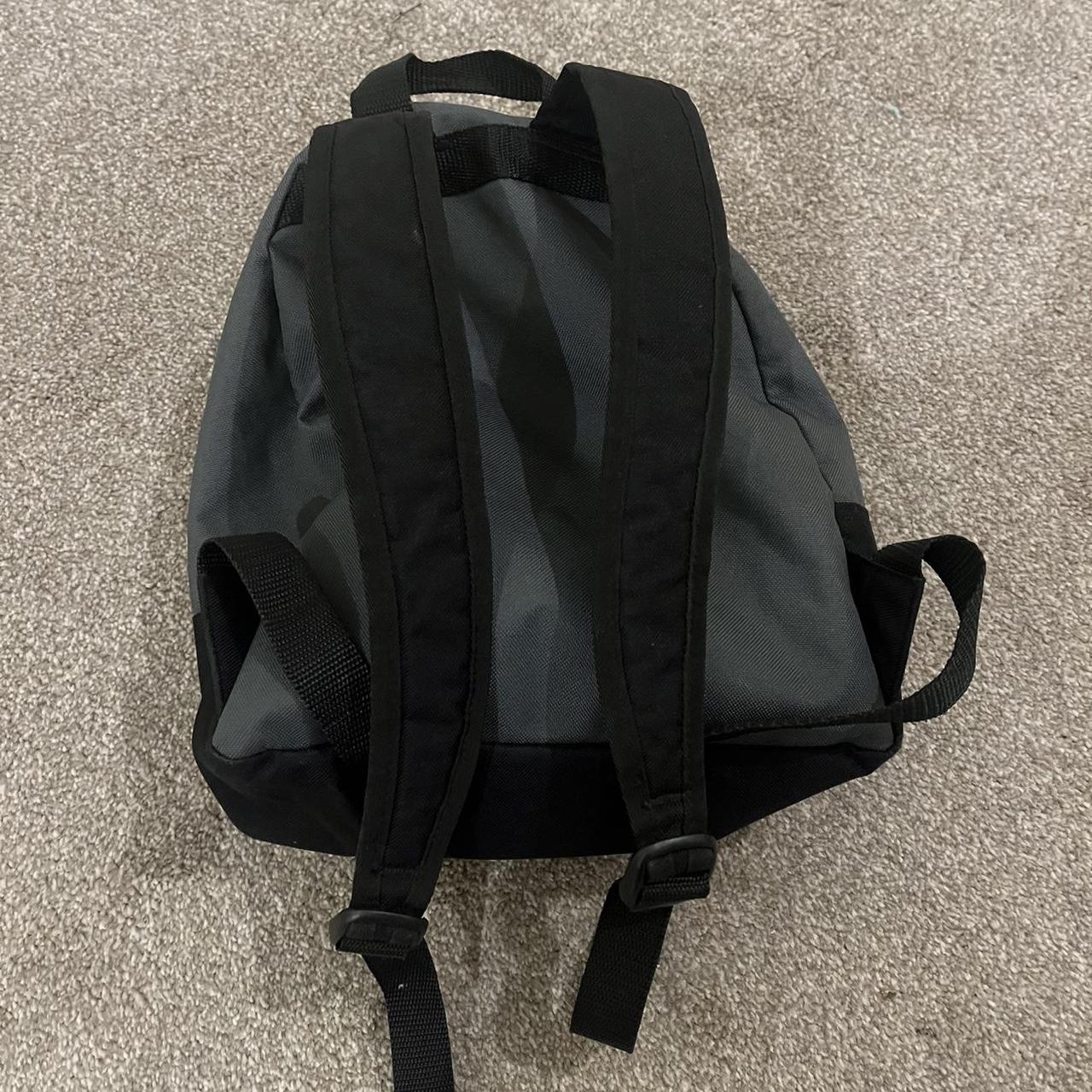 Nike mini Backpack Grey black white Great conditon... - Depop