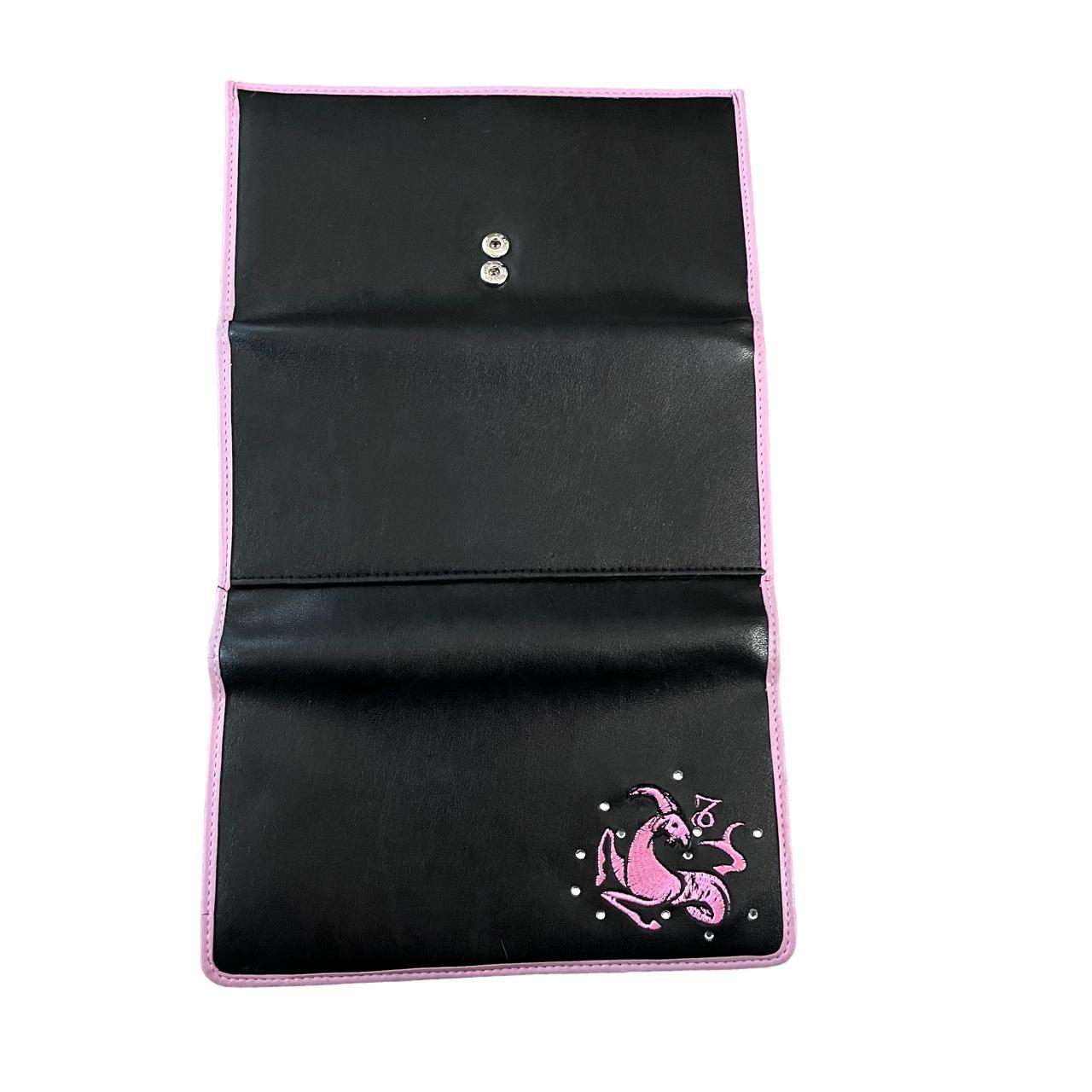 Y2K Rhinestone Capricorn Wallet DYING over this... - Depop