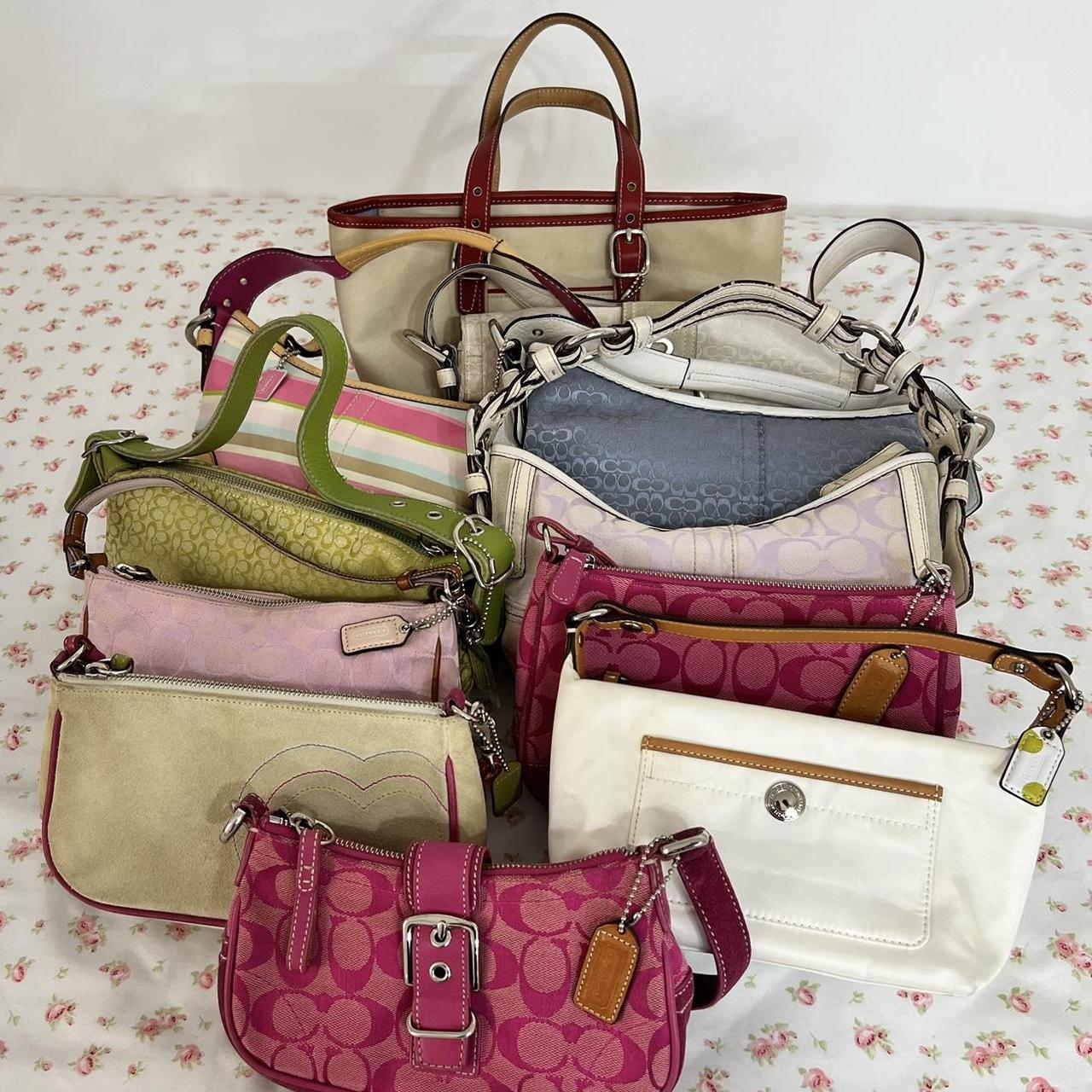COACH EARLY 2000s PURSES 🎀🩷💋💕💅🏽💌 NOT FOR SALE OR... - Depop