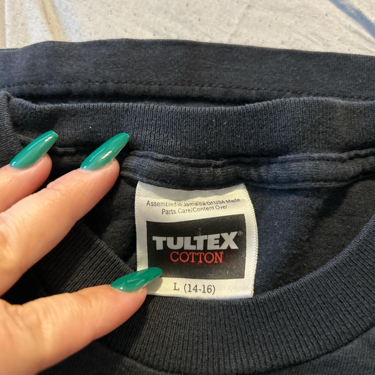 Tultex Black T-shirt | Depop
