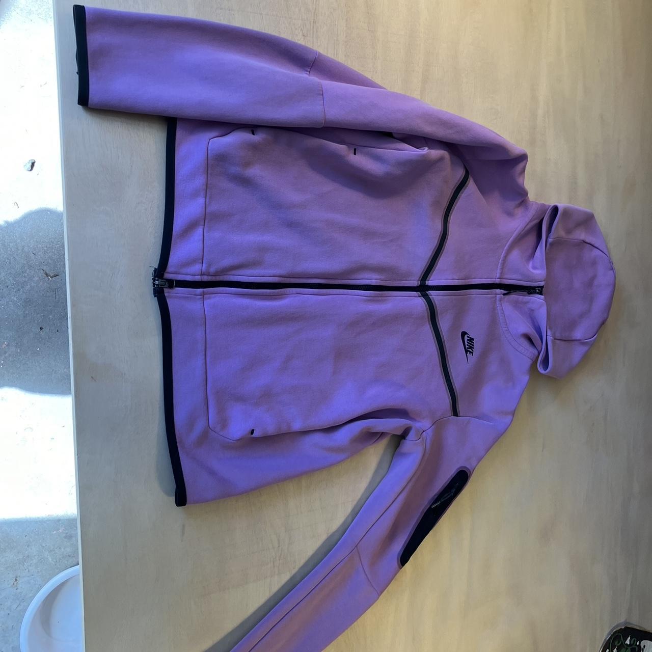 purple nike tech worn a few times no flaws pretty... - Depop