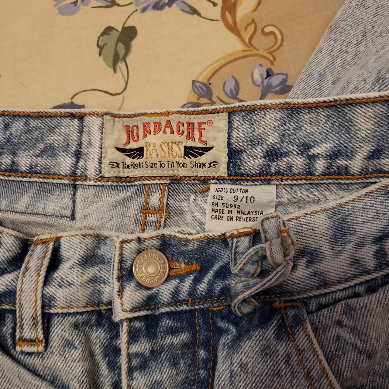 Vintage 80s Jordache Light Wash Acid Wash Mom... - Depop