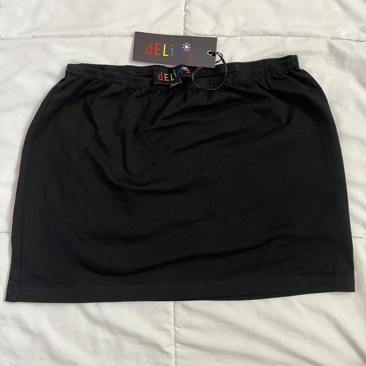 Delia’s Black Mini Skirt Brand new/no flaws Pls... - Depop