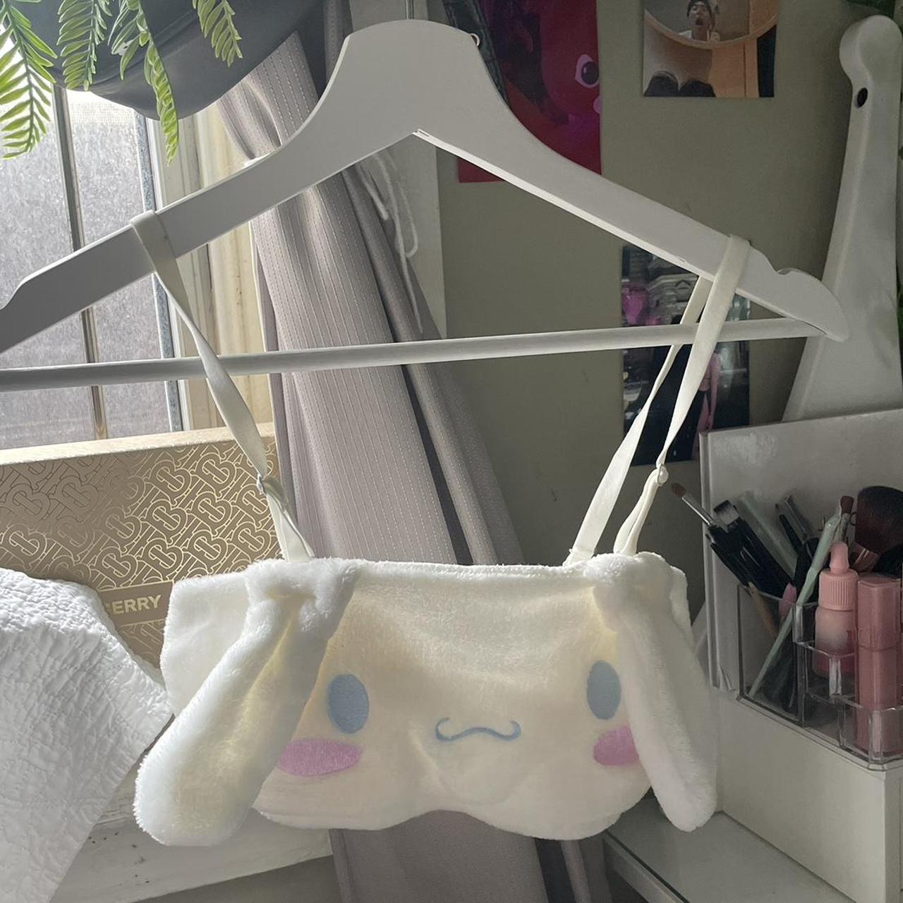 Cinnamoroll Sanrio pyjama set cropped Size is... - Depop