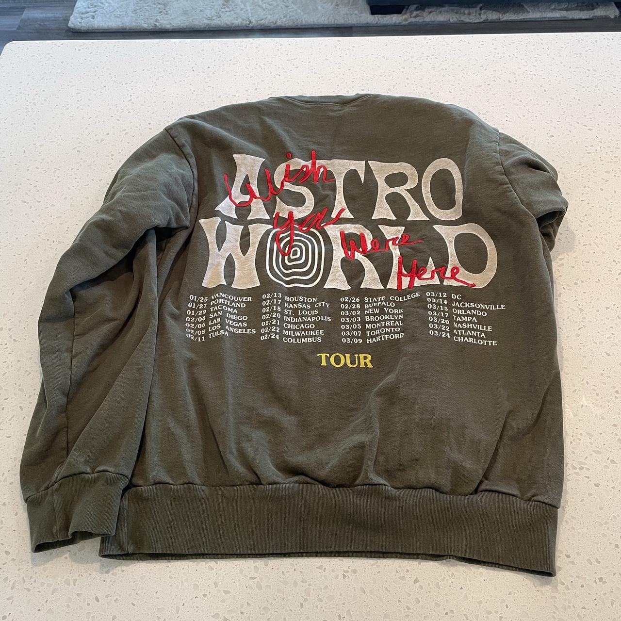 Authentic Travis Scott astroworld merch Wish you... - Depop