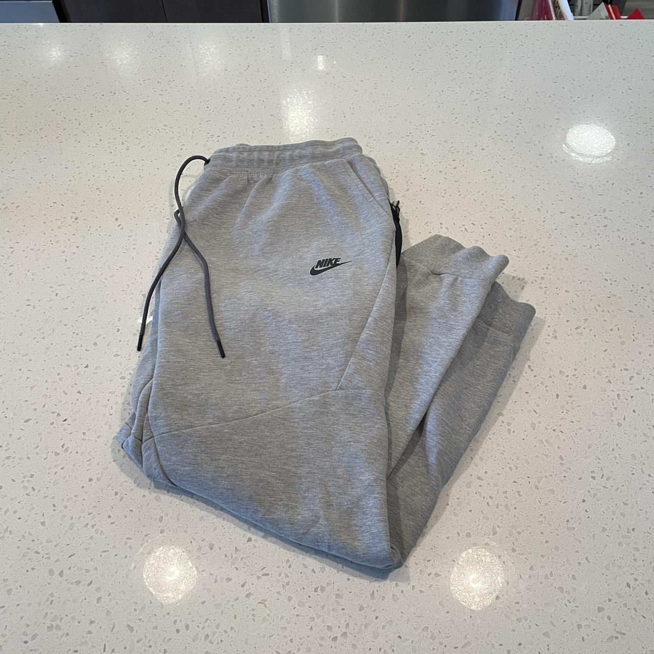 Nike tech pants Grey size men’s XL Super clean for... - Depop