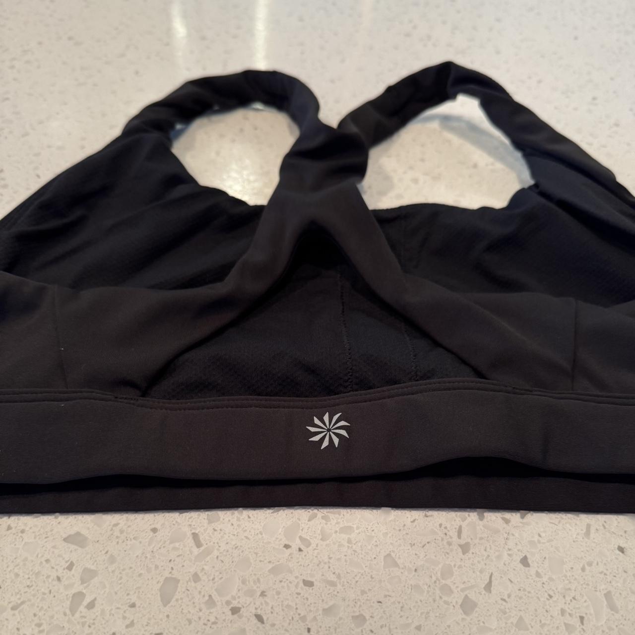 Black athleta sports bra Size tag cut out, fits like... - Depop