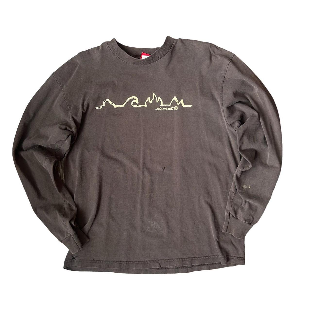 Element long sleeve tee, graphic on front and back,... - Depop