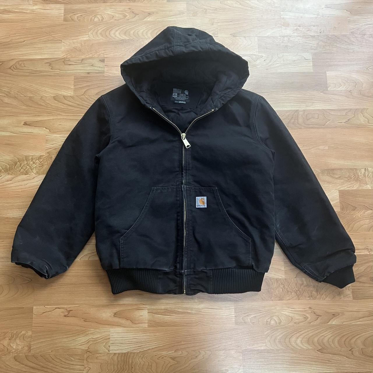 Carhartt Men's Black Jacket | Depop