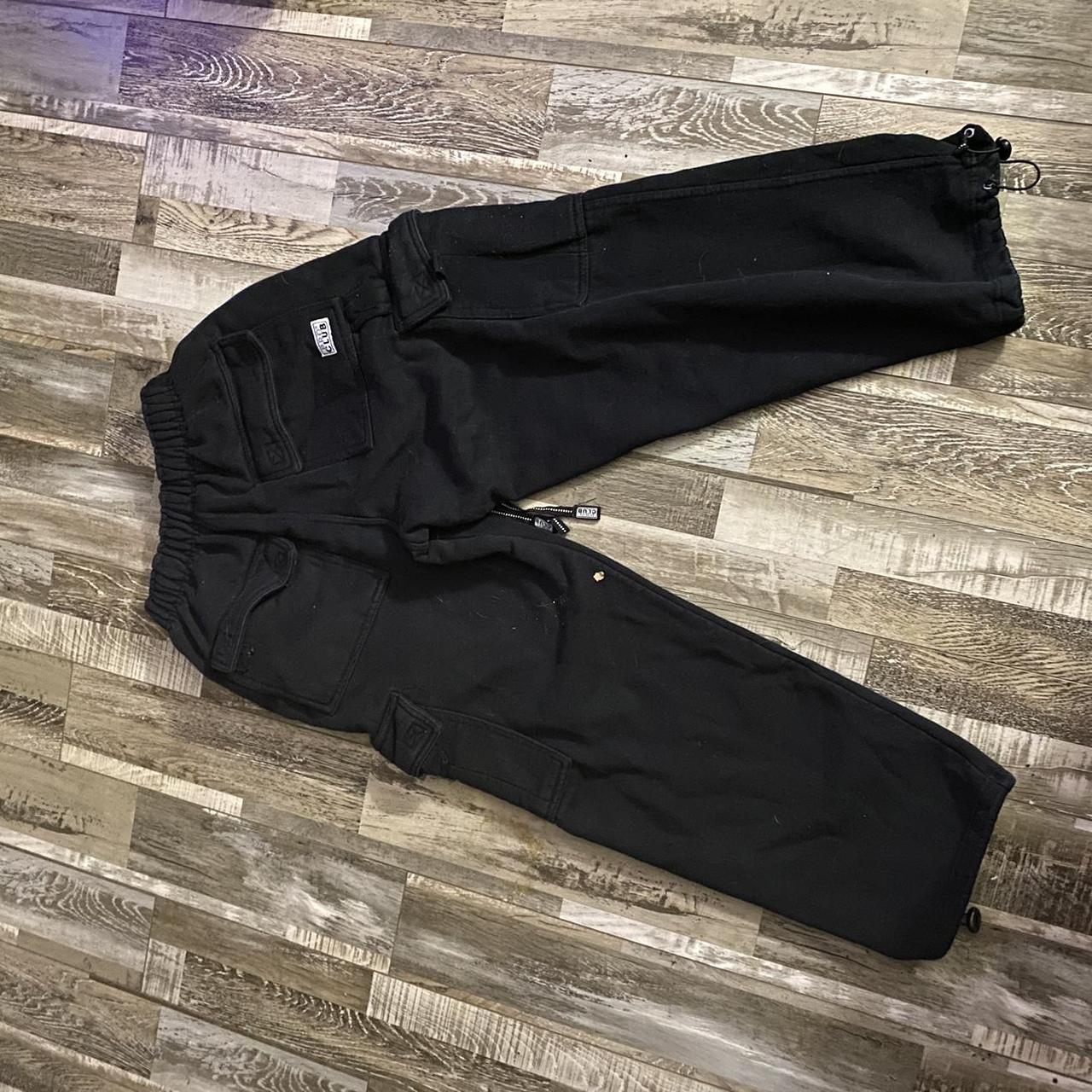 Black pro club heavy weight sweats - Depop