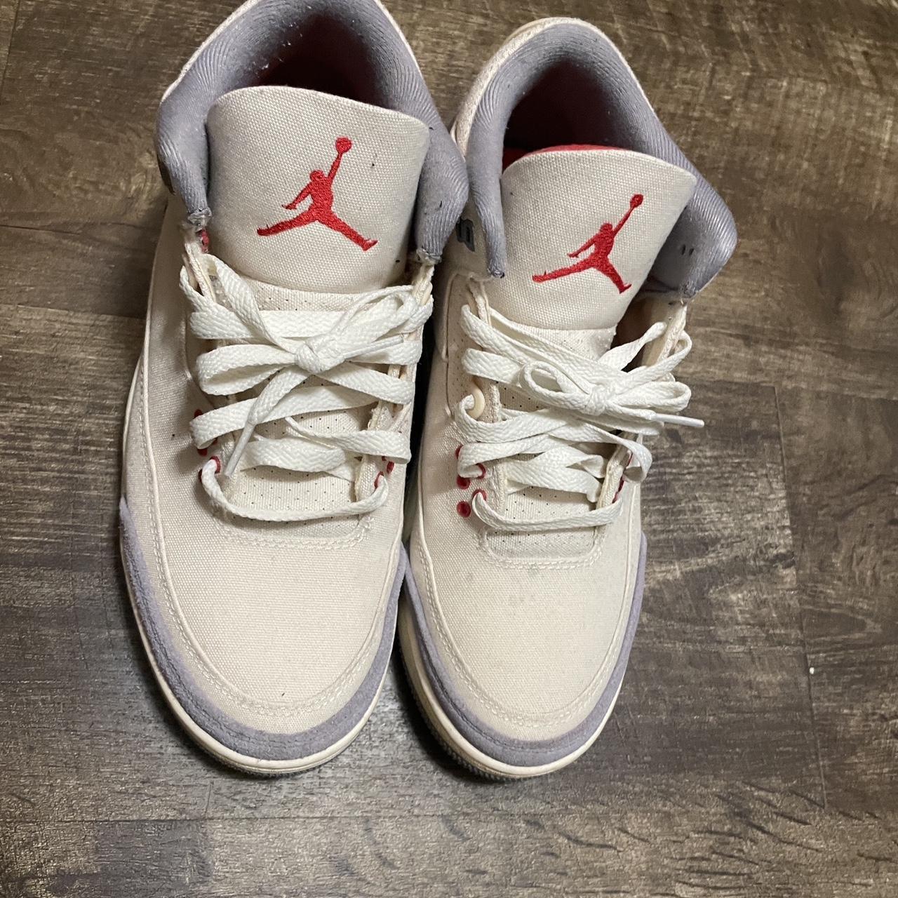 Jordan 3 Muslims size 9 Has box Worn few times - Depop