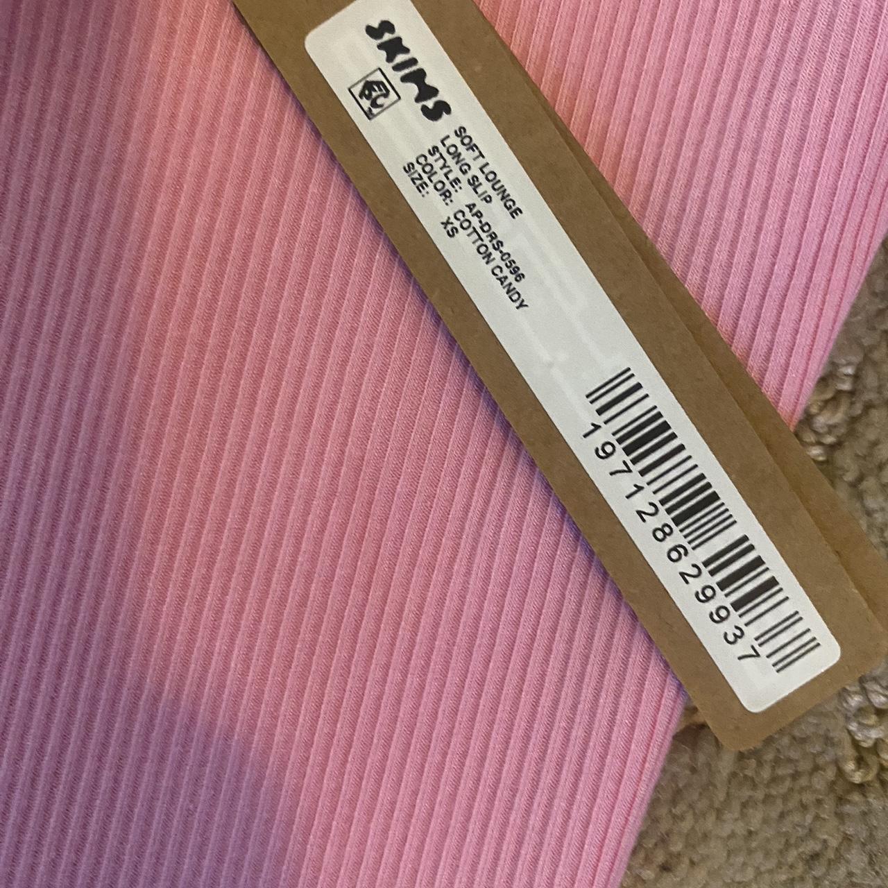 Skims Women's Pink Dress | Depop