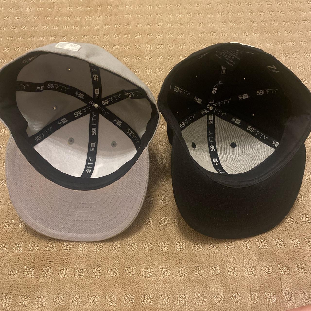 Two new LA new era fitted caps 7 1/2 bundle #newera... - Depop