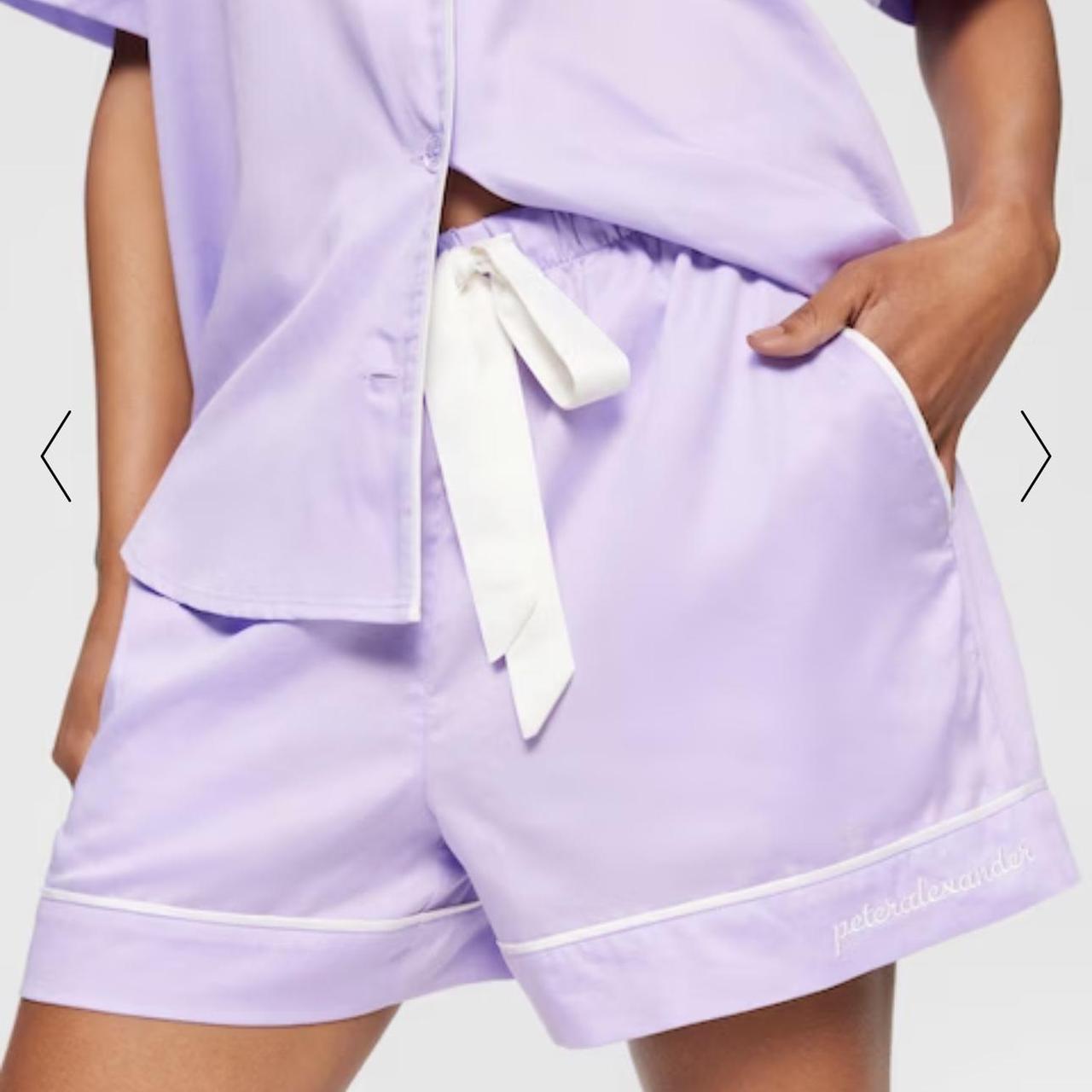 Peter Alexander pjs. Lilac, cotton material. Shorts... - Depop
