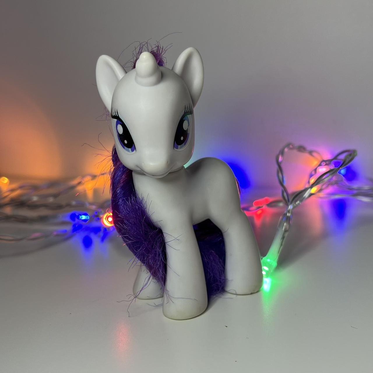 Hasbro My Little Pony (MLP) Rarity Brushable... - Depop