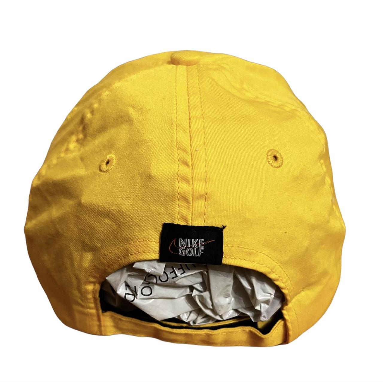 Nike Men's Yellow and Black Hat | Depop