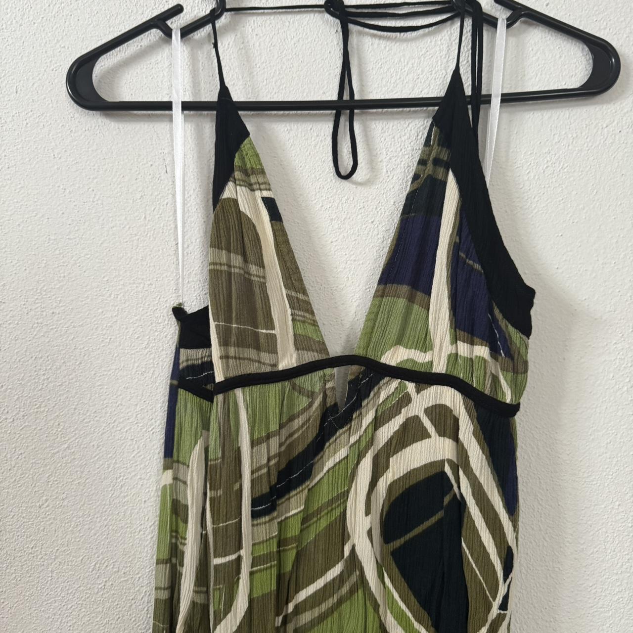 Y2k boho halter dress -Size s -FREE SHIPPING US... - Depop