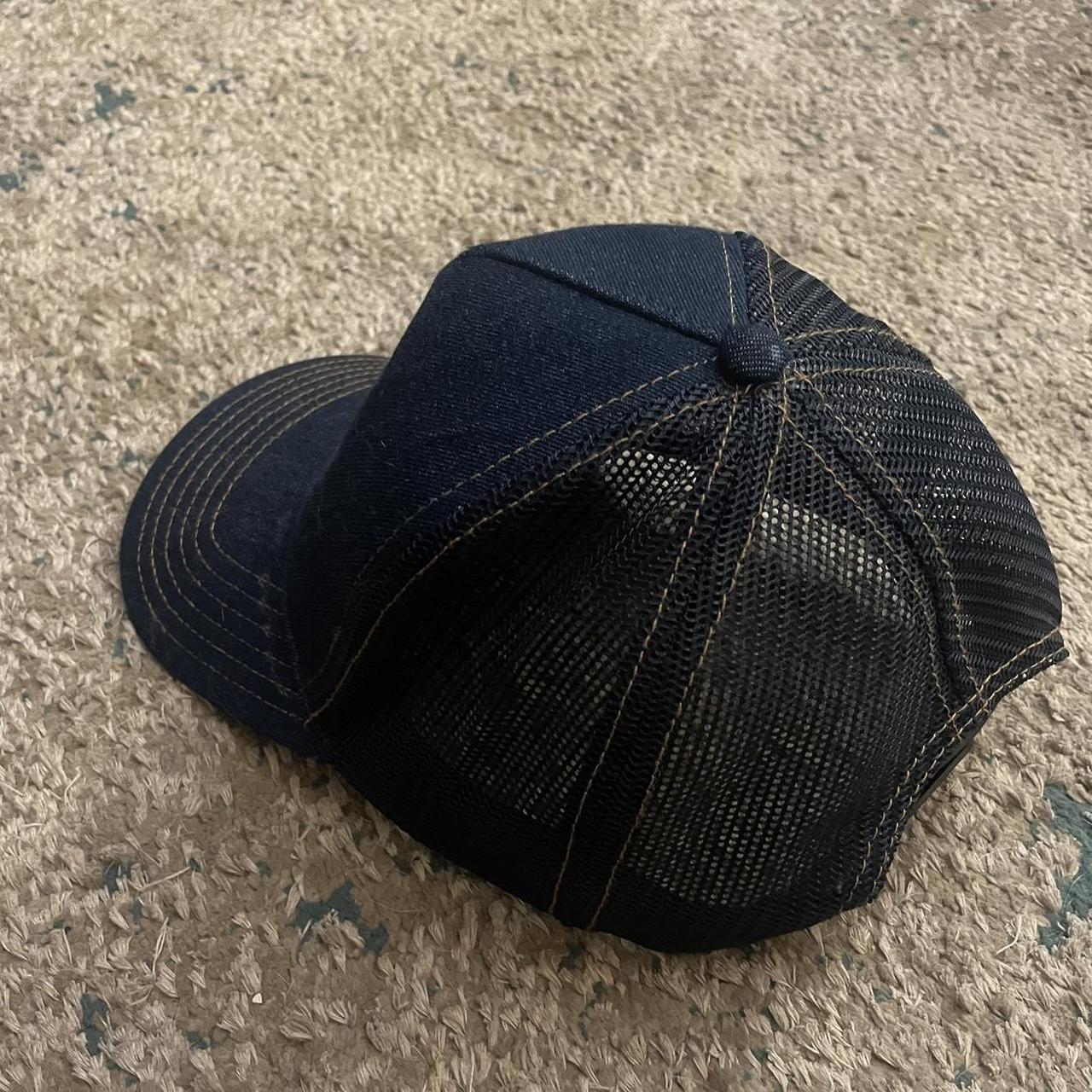 Mishka Denim Eyeball Trucker Hat Perfect condition... - Depop