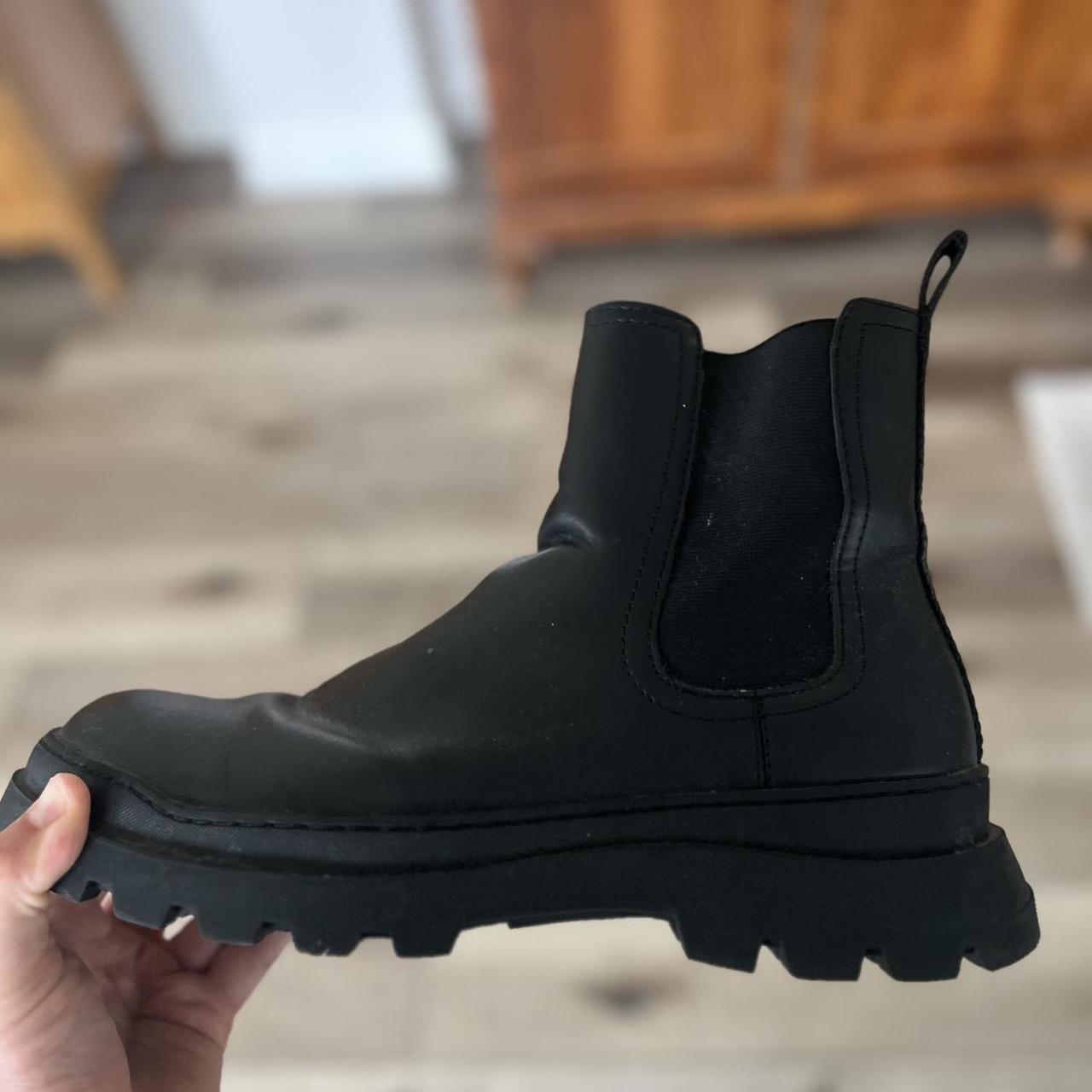 Zara Lugg Chunky Chelsea Boots | Men’s 10-10.5 |... | Depop