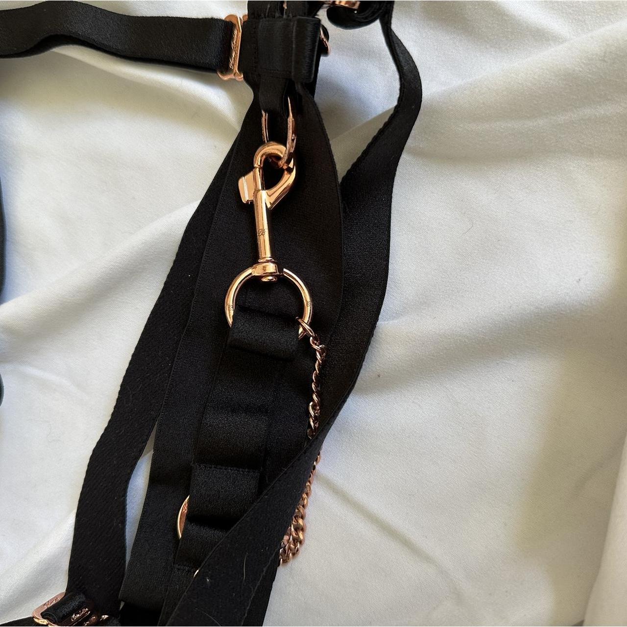 Honey Birdette bondage style suspender belt size S - Depop
