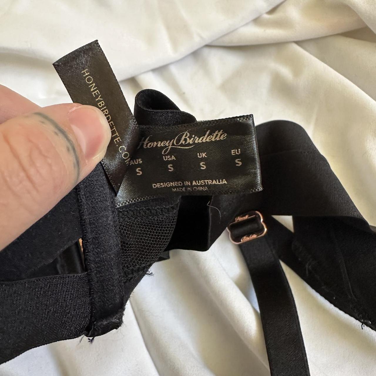 Honey Birdette bondage style suspender belt size S - Depop