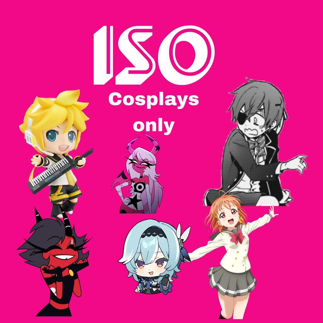 MAJOR ISO I am looking for all of these cosplays... - Depop