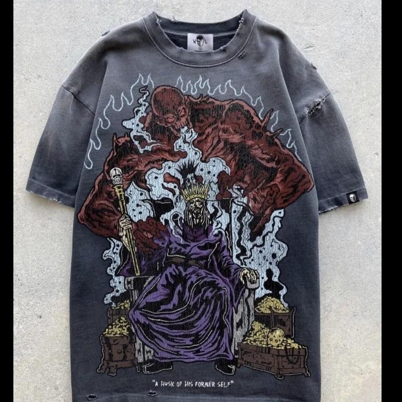 Warren Lotas Crying King shirt Large BRAND NEW - Depop