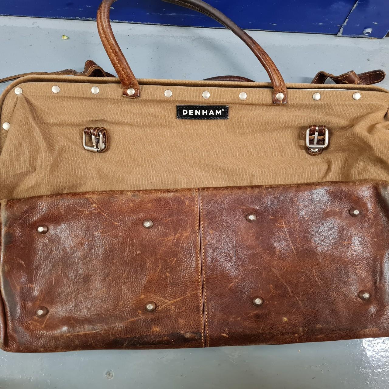 Denham original worker bag. Canvas material with... - Depop