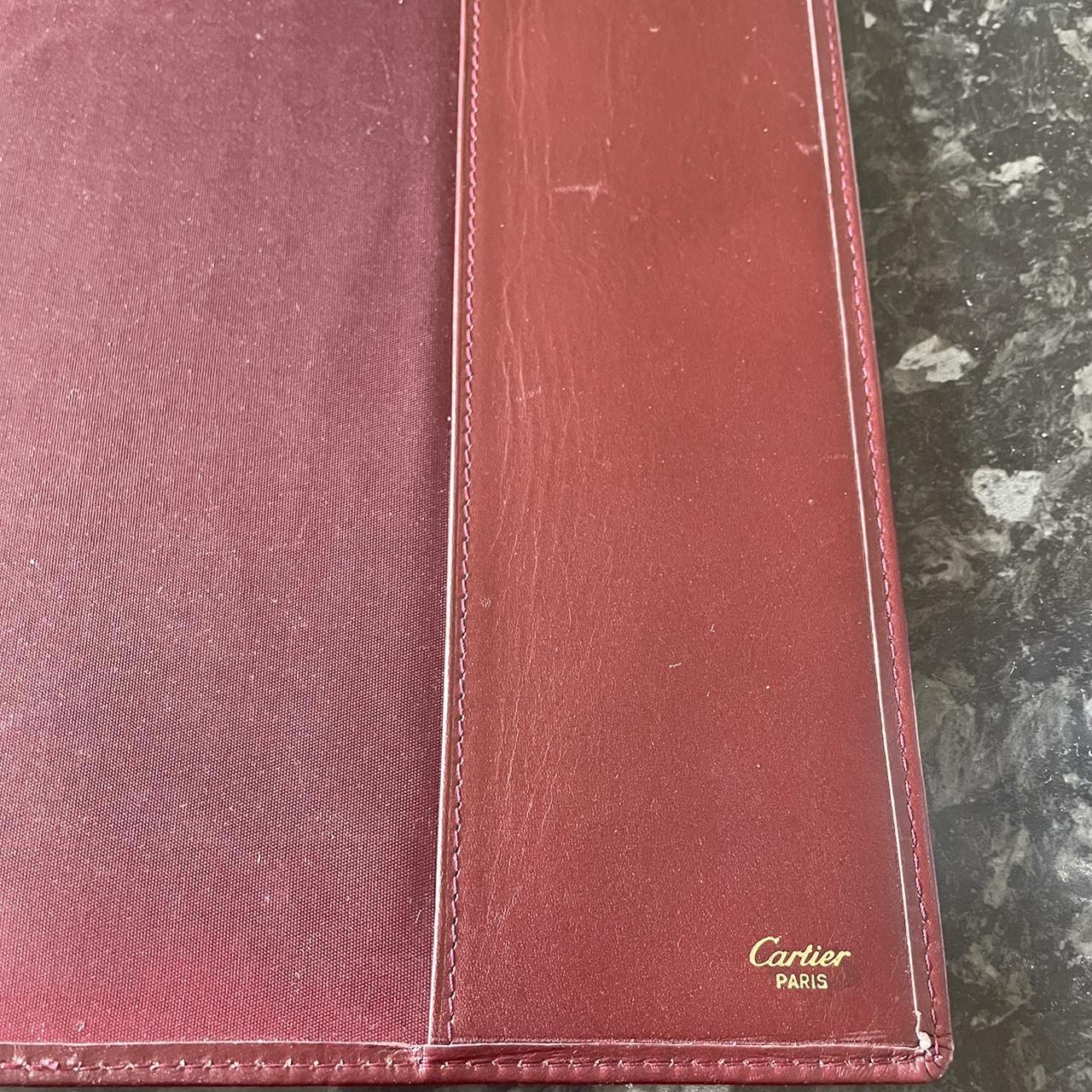 Vintage Cartier document bifold, A4, good condition... - Depop