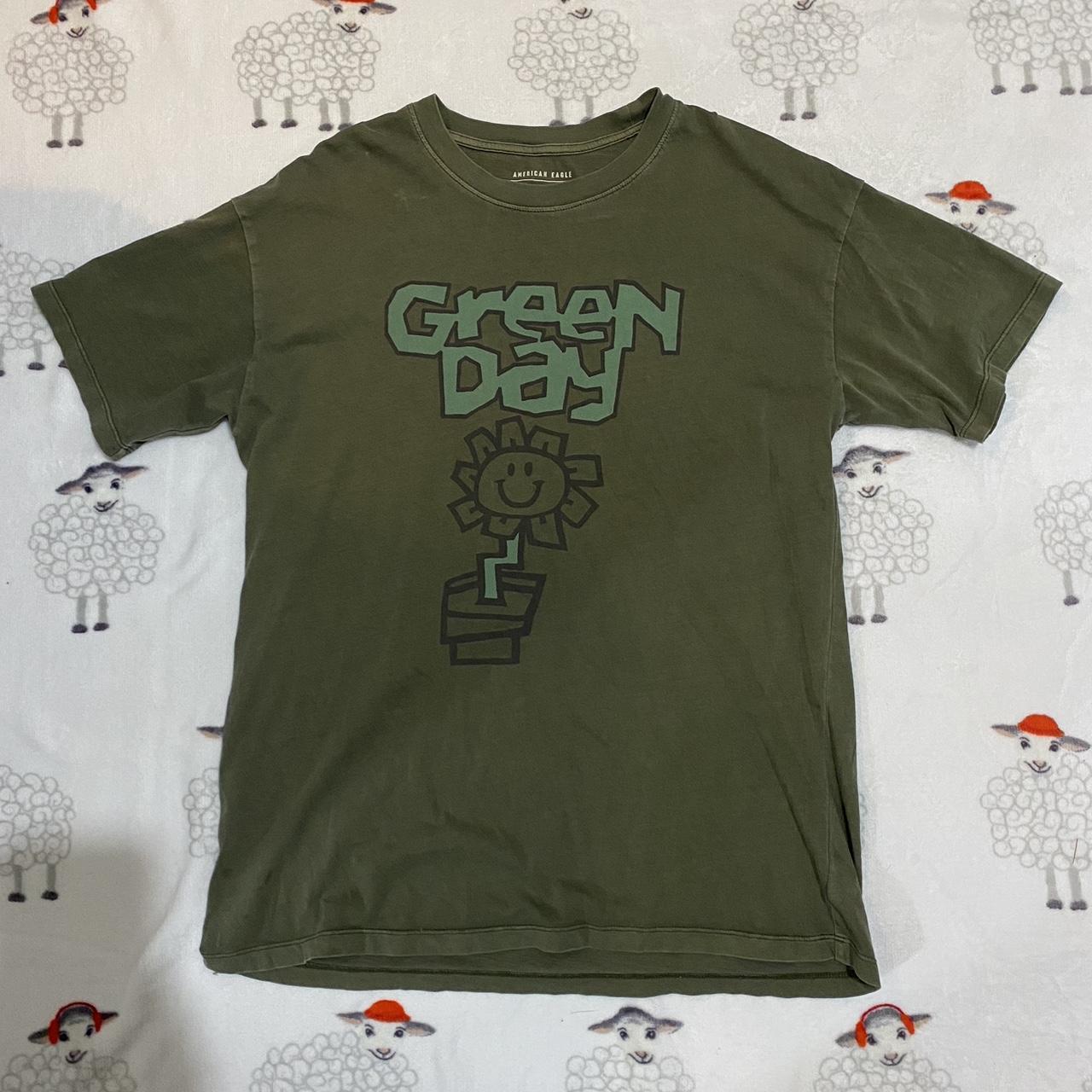 american eagle oversized graphic tee never worn - Depop